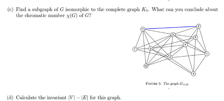 (15) The graph G pictured below appeared in an arxiv | Chegg.com
