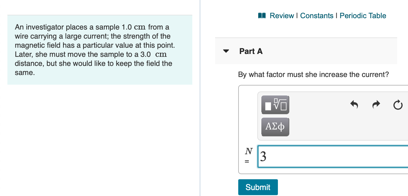 Solved A Review | Constants | Periodic Table An investigator | Chegg.com