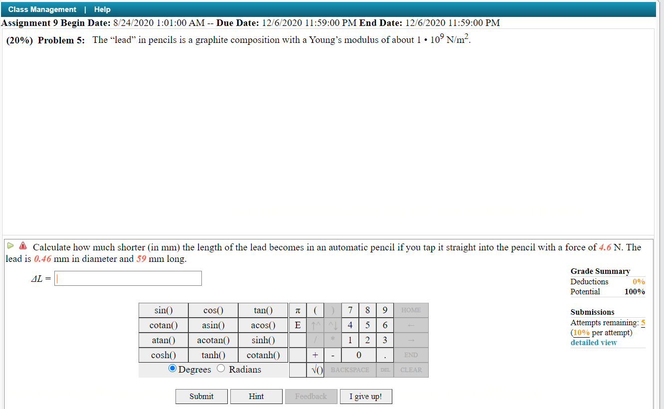 Solved Class Management | Help Assignment 9 Begin Date: | Chegg.com
