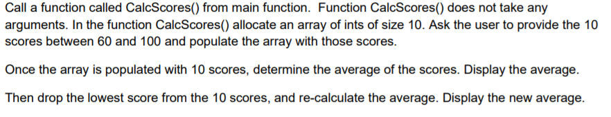 Solved NOTE: USE POINTER NOTATION ONLY. ARRAY NOTATION IS | Chegg.com