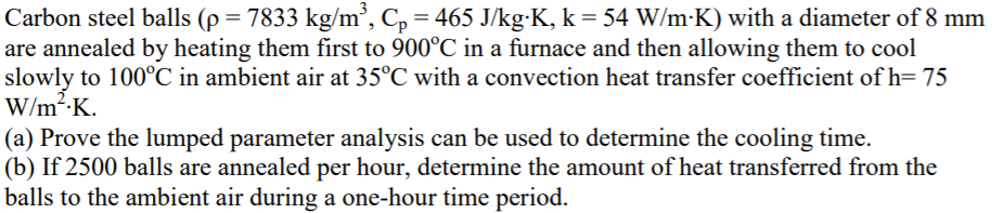 Solved Calculate the Biot Number for Problems 1-3 to | Chegg.com