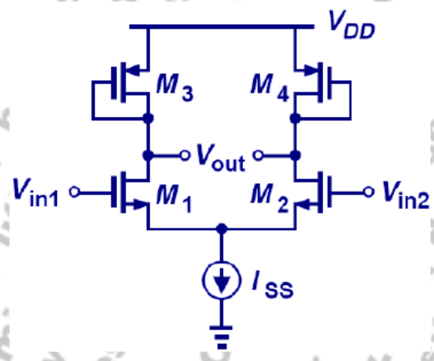 Solved The circuit shown above is a MOS differential | Chegg.com