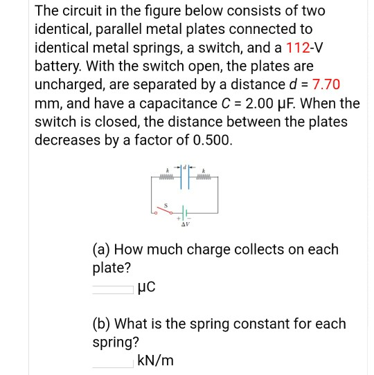 Solved The circuit in the figure below consists of two | Chegg.com