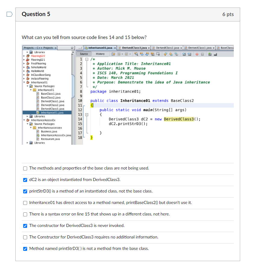 Solved Question 1 4 pts What is the significance of Java's | Chegg.com
