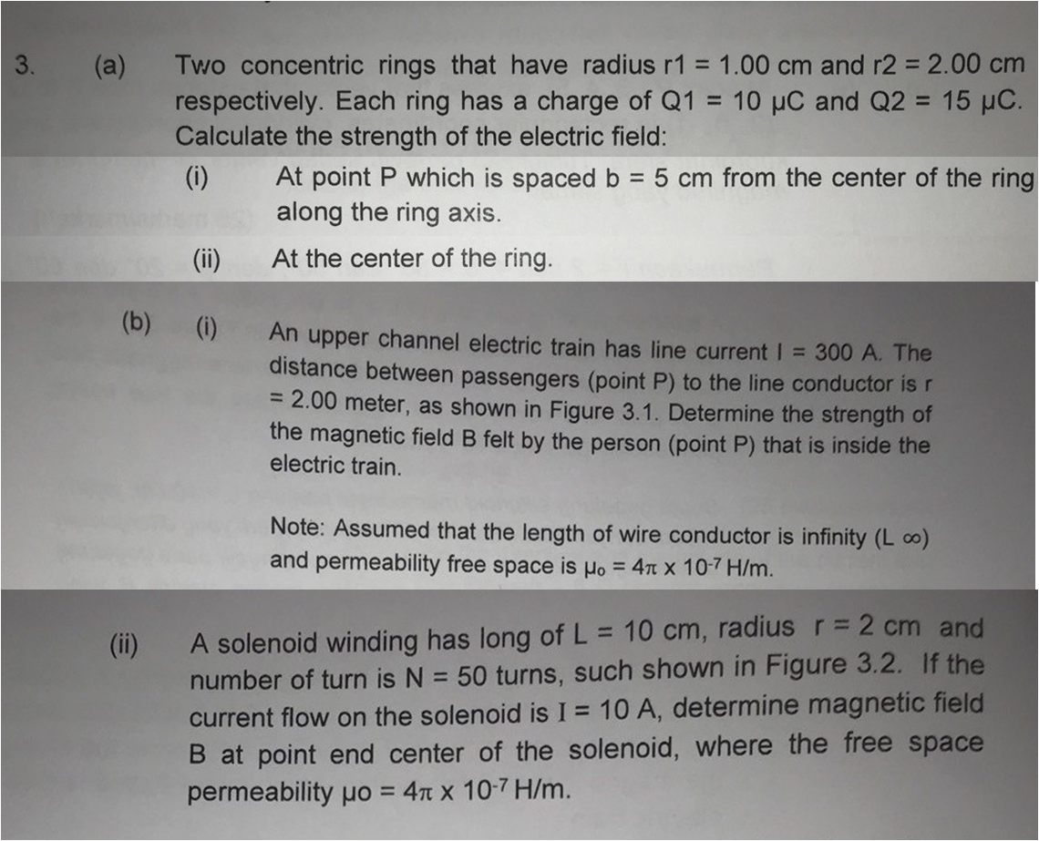 Solved I = 300 A L-00 Line conductor L + oo 2.00 m P Figure | Chegg.com
