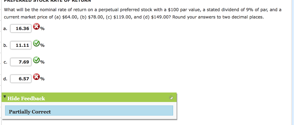 Solved what will be the nominal rate of return on a | Chegg.com