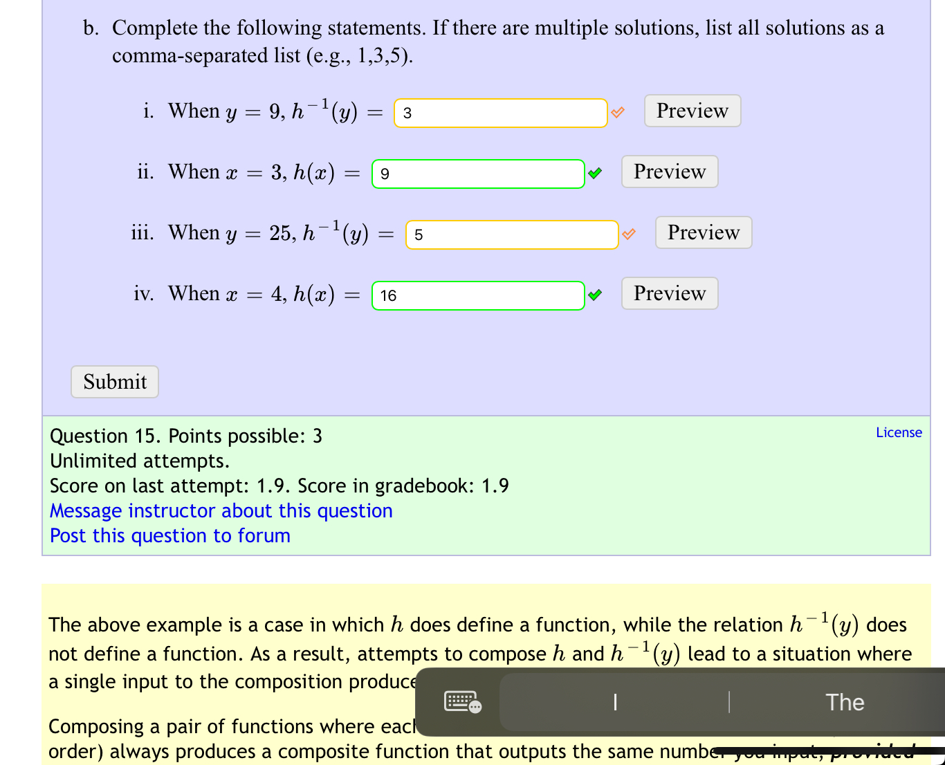 Solved b. ﻿Complete the following statements. If there are | Chegg.com