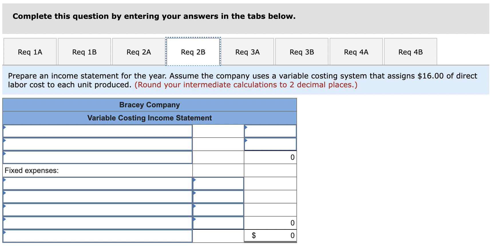 Solved Problem 6A-5 (Algo) Super-Variable Costing, Variable | Chegg.com