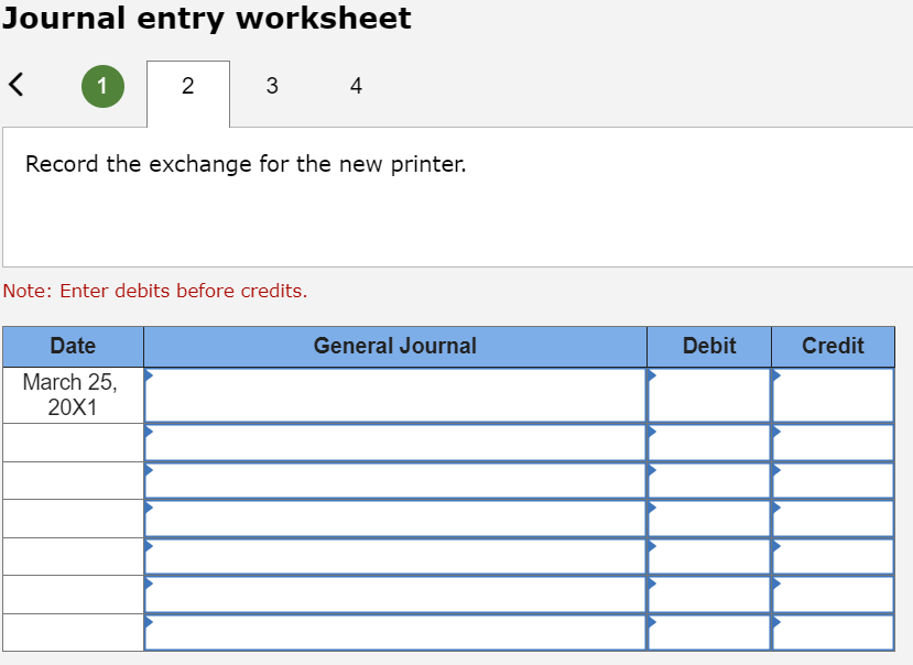 Solved Journal entry worksheet Record depreciation on the | Chegg.com