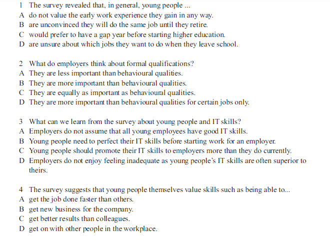 Read the article. For questions 1-5, choose the | Chegg.com