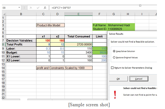 Using the data provided in the bellow example | Chegg.com