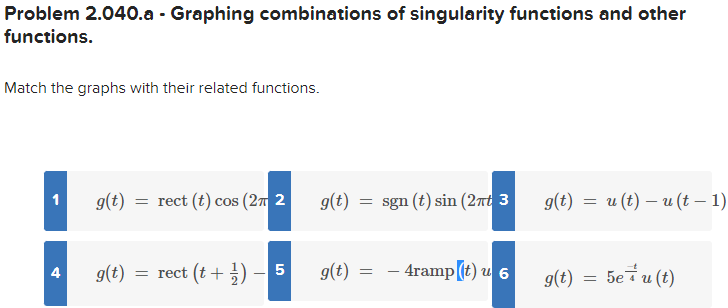 Solved Problem 2.040.a - Graphing combinations of | Chegg.com
