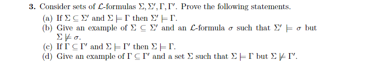 Solved Introduction to Mathematical Logic\ Consider sets | Chegg.com