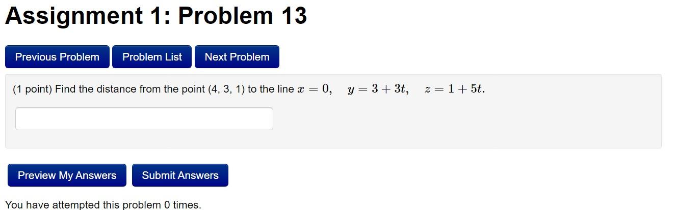 Solved Assignment 1 Problem 13 Previous Problem Problem 1464
