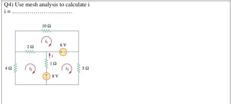 Solved Q3) Use nodal analysis to calculate Vo and I Vo= I= | Chegg.com