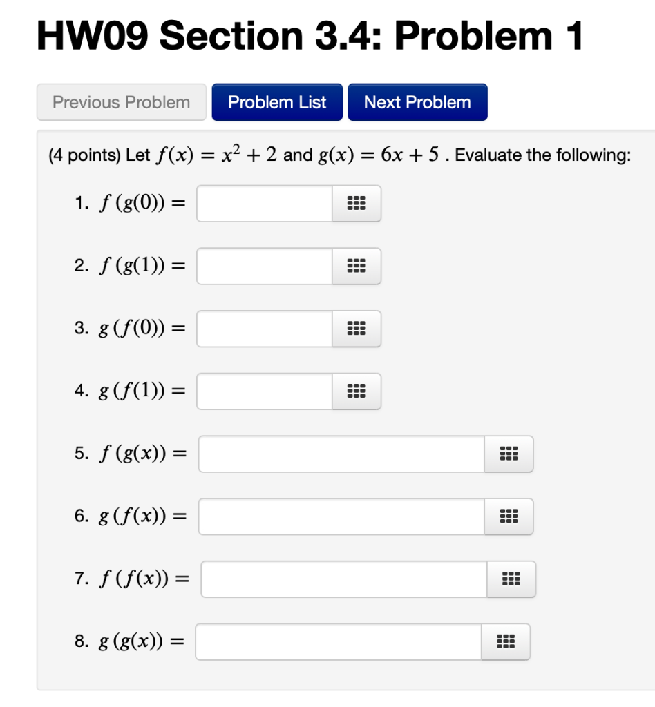 Solved HW09 Section 3.4: Problem 1 Previous Problem Problem | Chegg.com