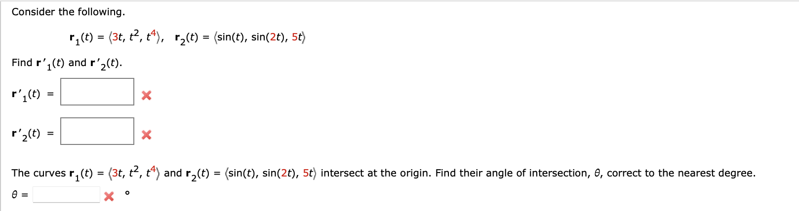 Solved Consider the following. | Chegg.com