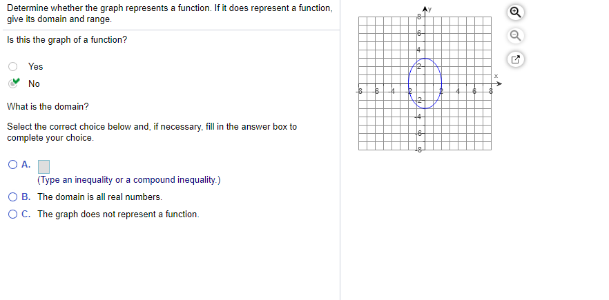 Solved Q Determine whether the graph represents a function. | Chegg.com