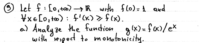 Solved (9) Let \\( f:[0,+\\infty) \\rightarrow \\mathbb{R} | Chegg.com
