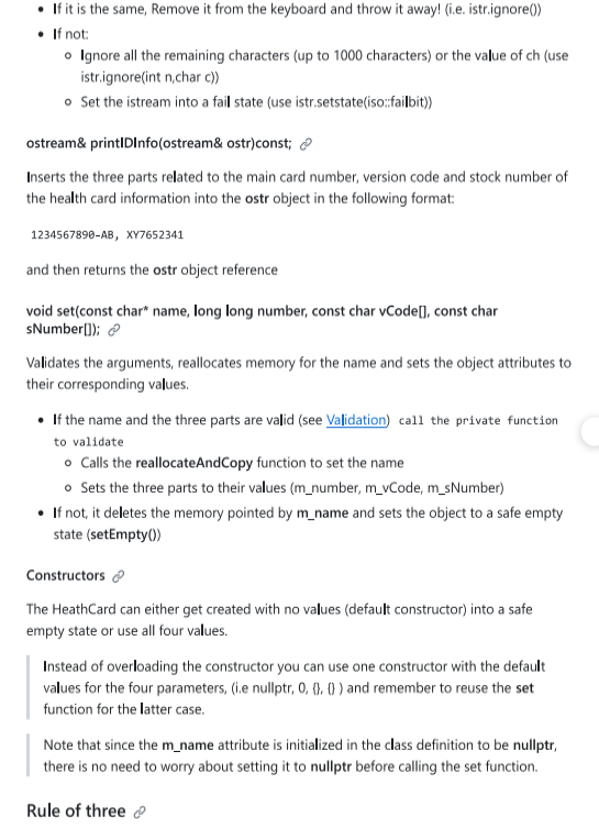 Solved I have codes://HealthCard.cpp#define | Chegg.com