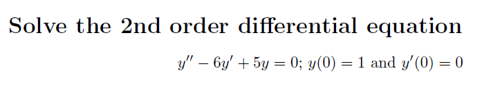 Solved Solve the differential equation | Chegg.com