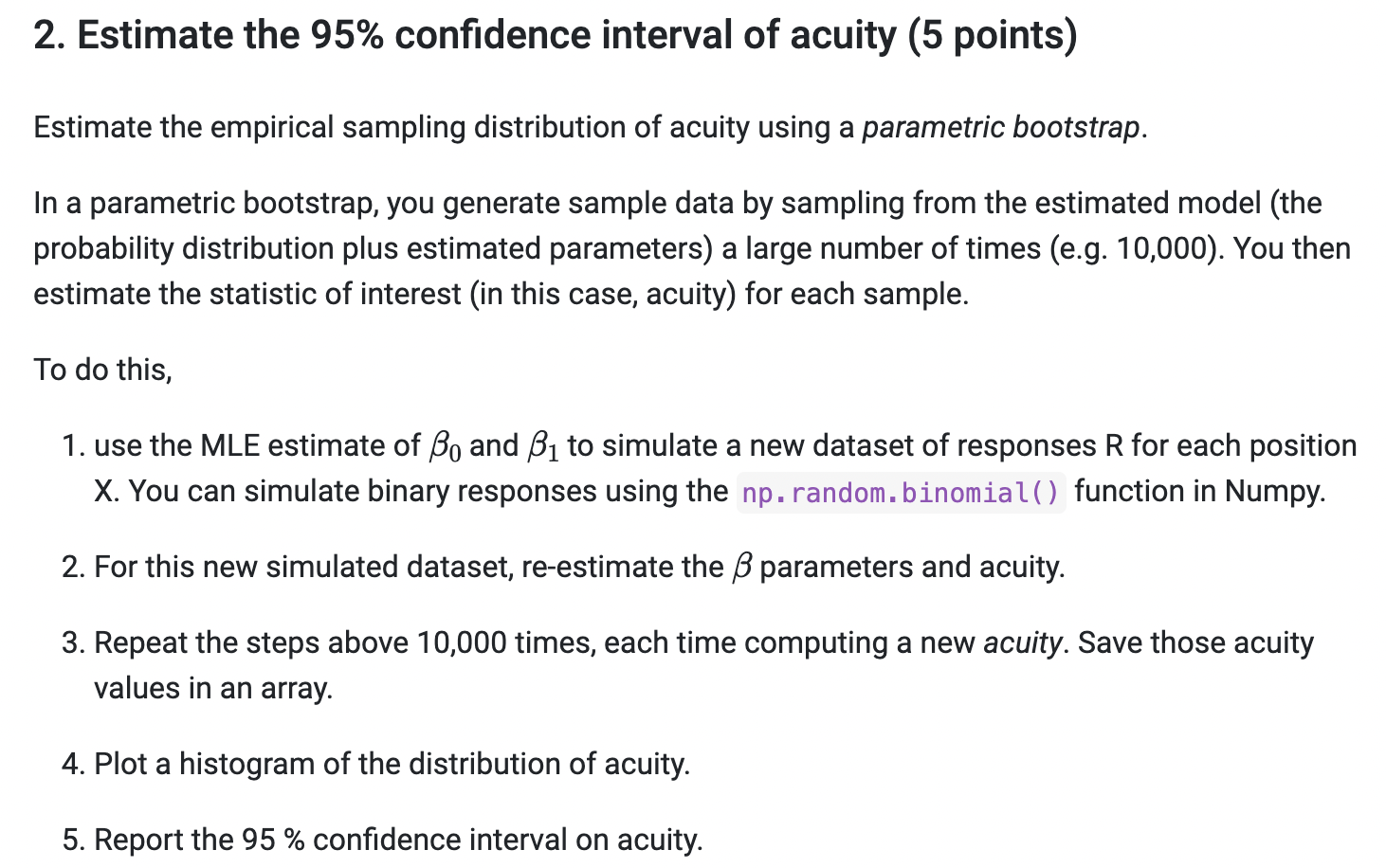 Coding in python. Question 1 is based on MLE and | Chegg.com