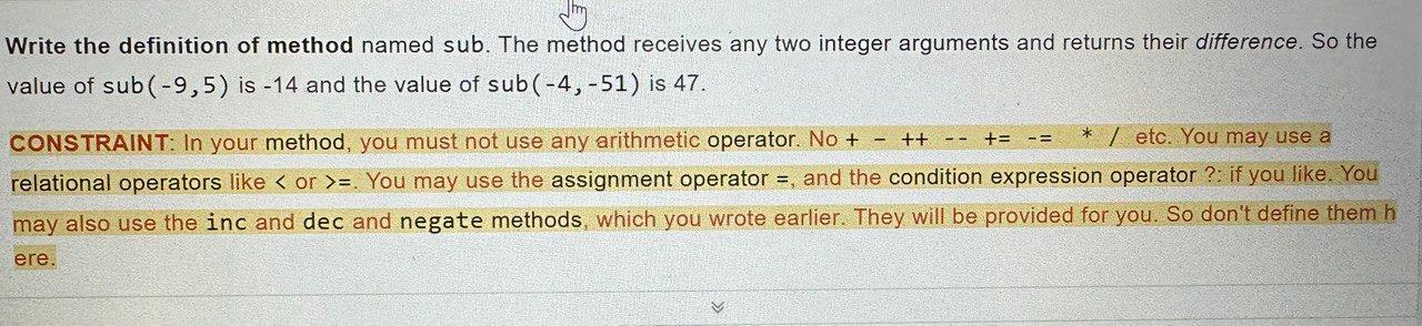 Solved Write the definition of method named add. The method | Chegg.com
