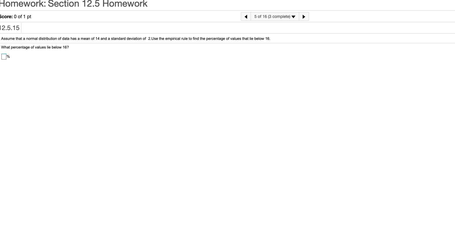 Solved Homework Section 12 5 Homework Score 0 Of 1 Pt 5 Of