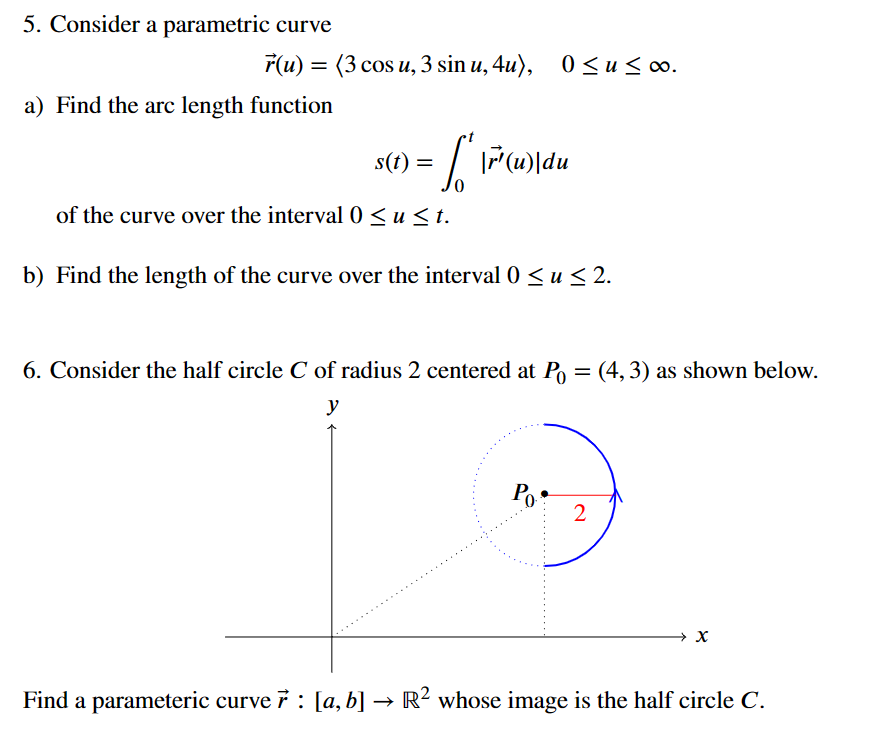 Solved Consider a parametric | Chegg.com