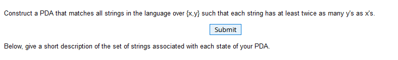 Solved Construct a PDA that matches all strings in the | Chegg.com