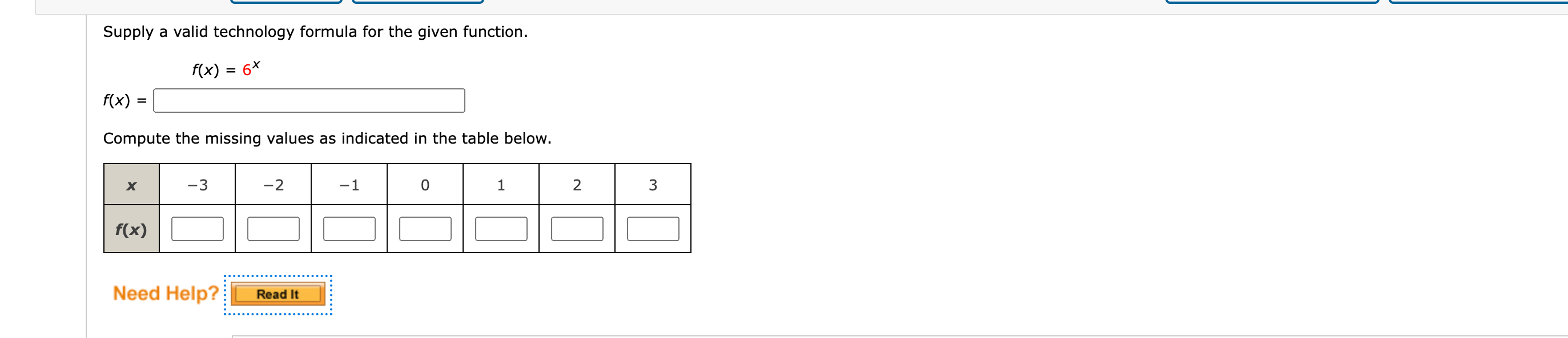 Solved Supply a valid technology formula for the given | Chegg.com