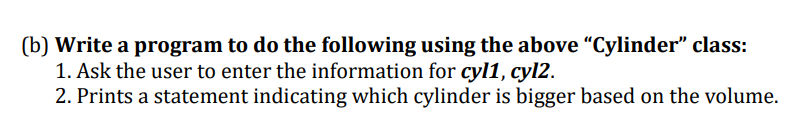 Solved (b) Write a program to do the following using the | Chegg.com