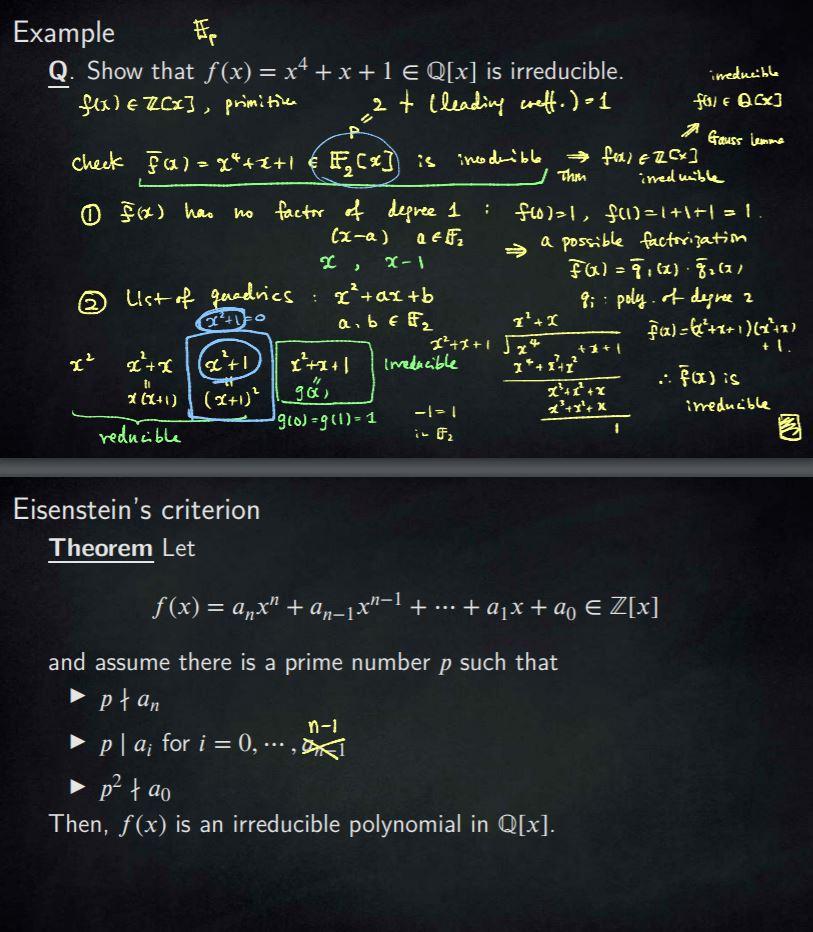 Solved Exercise 1 Let p be a prime number. (1) Show that the | Chegg.com