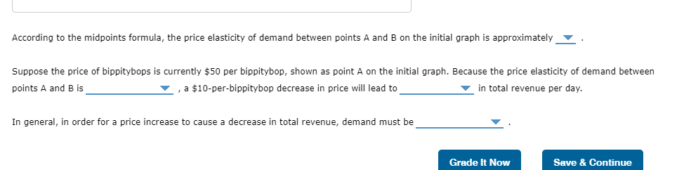 Solved 5. The variation in elasticity and total revenue | Chegg.com