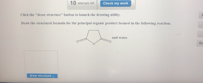 Solved 10 attempts left Check my work Click the "draw | Chegg.com