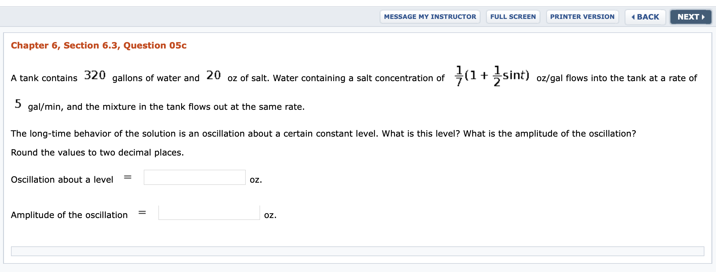 Solved MESSAGE MY INSTRUCTOR FULL SCREEN PRINTER VERSION | Chegg.com