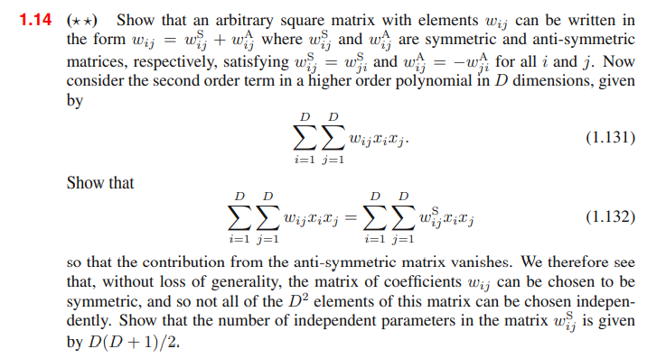 Solved ΣΣυ;;;;; 1.14 (**) Show that an arbitrary square | Chegg.com