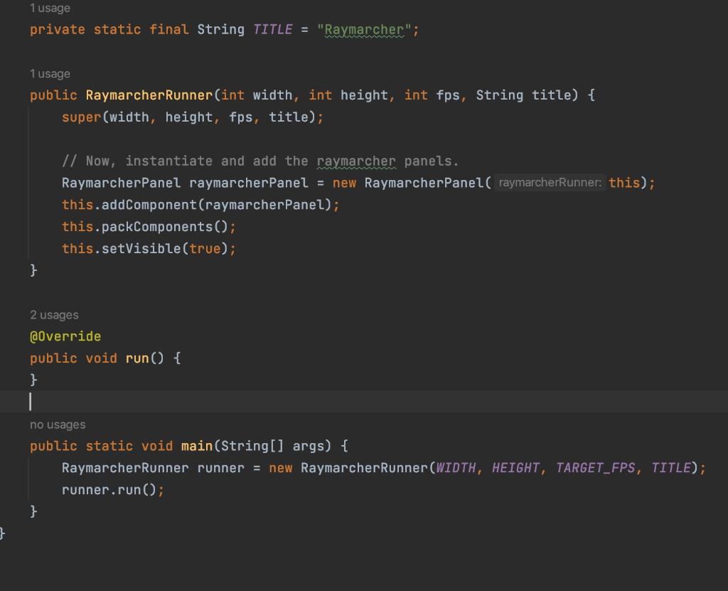 Solved Given this java code that I currently have for | Chegg.com