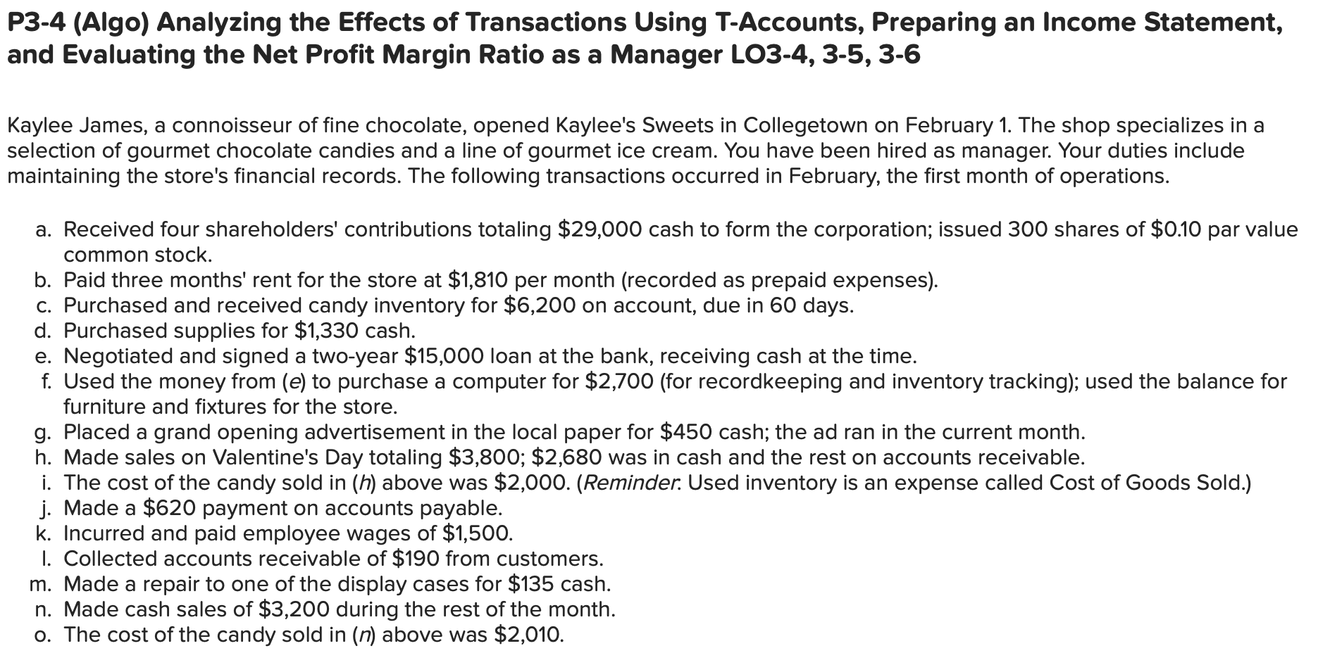 P3 4 Algo Analyzing The Effects Of Transactions 