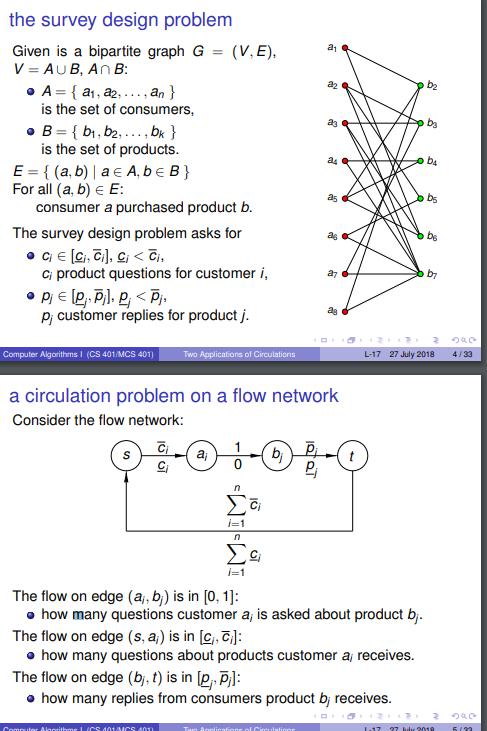 Draw the flow network which respresents the | Chegg.com