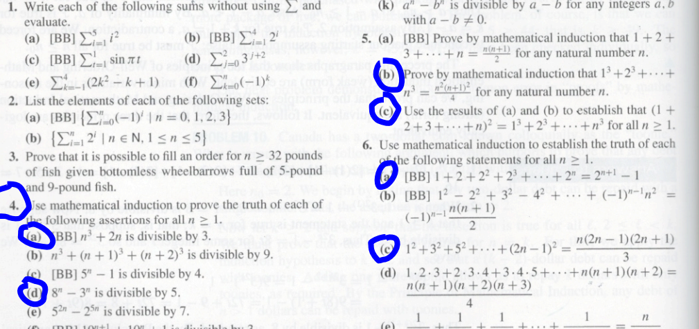 Solved I need step by steph and show work for each of | Chegg.com