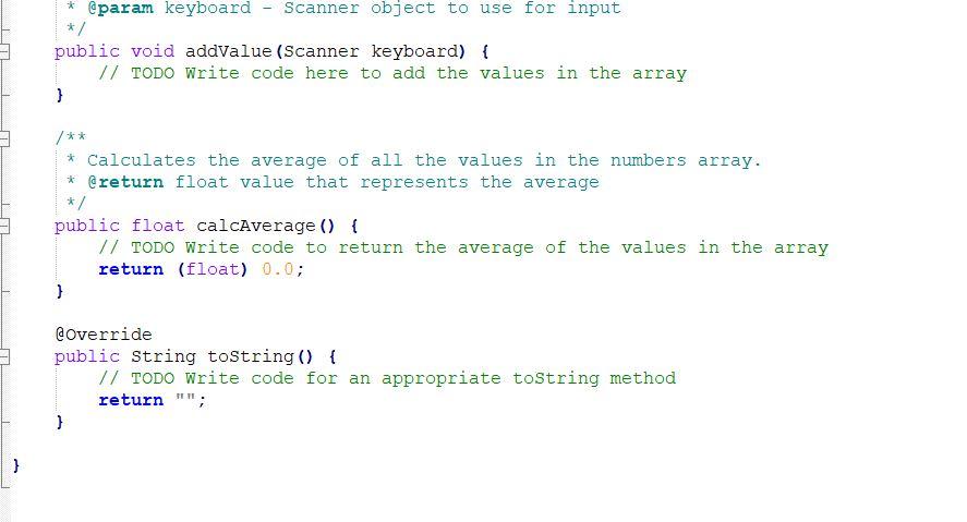 Solved Lab 1 Processing Arrays This is a small lab based on | Chegg.com