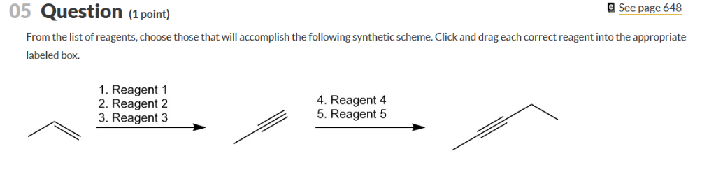 Solved Reagents are CH3Br, Br2, mCPBA, (BH3,then NAOH, | Chegg.com