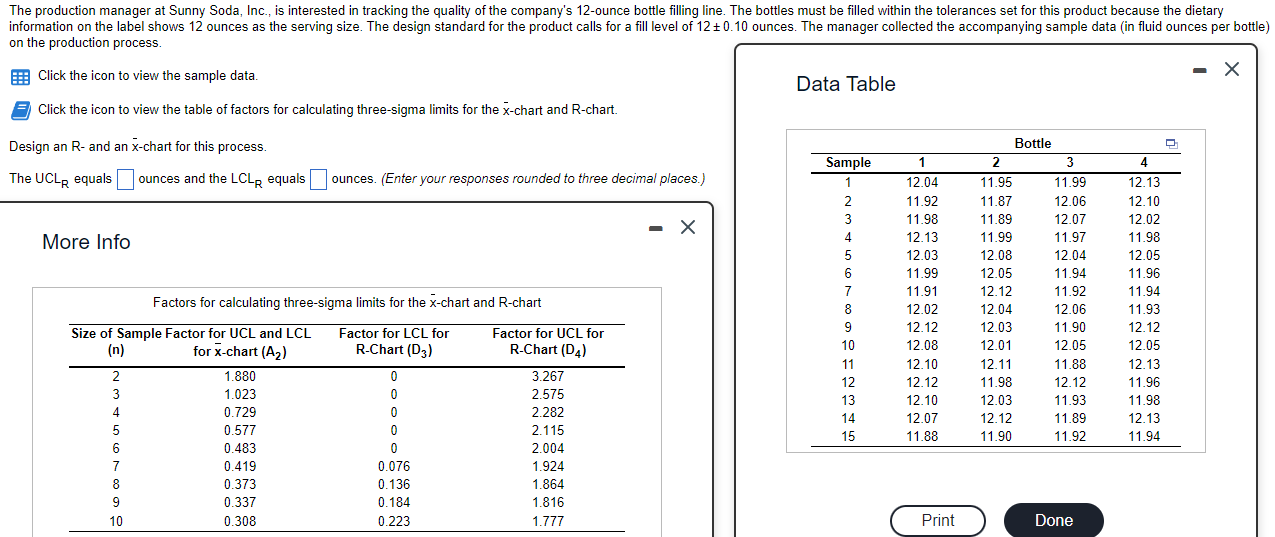 Solved Click the icon to view the sample data. Data Table | Chegg.com