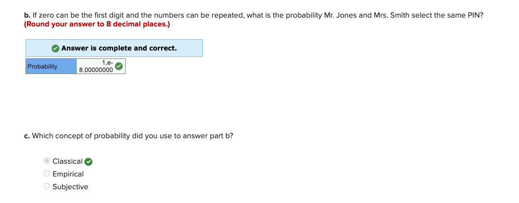 Solved Bank of America customers select their own four-digit | Chegg.com