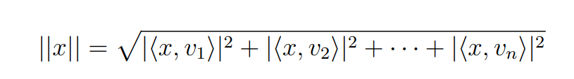 Solved Prove the Pythagorean Theorem: if {v1, v2, · · · , | Chegg.com