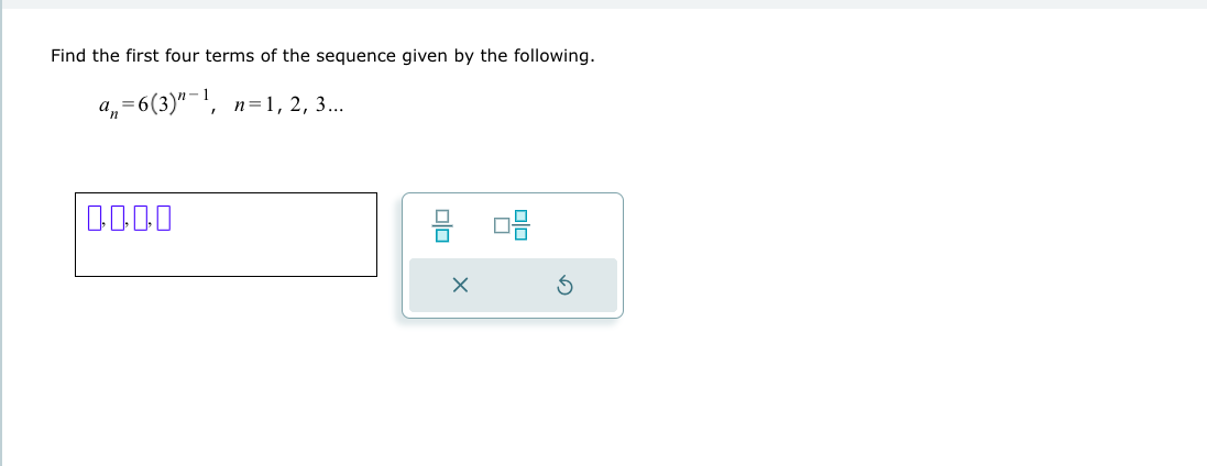 Find The First Four Terms Of The Sequence Given By