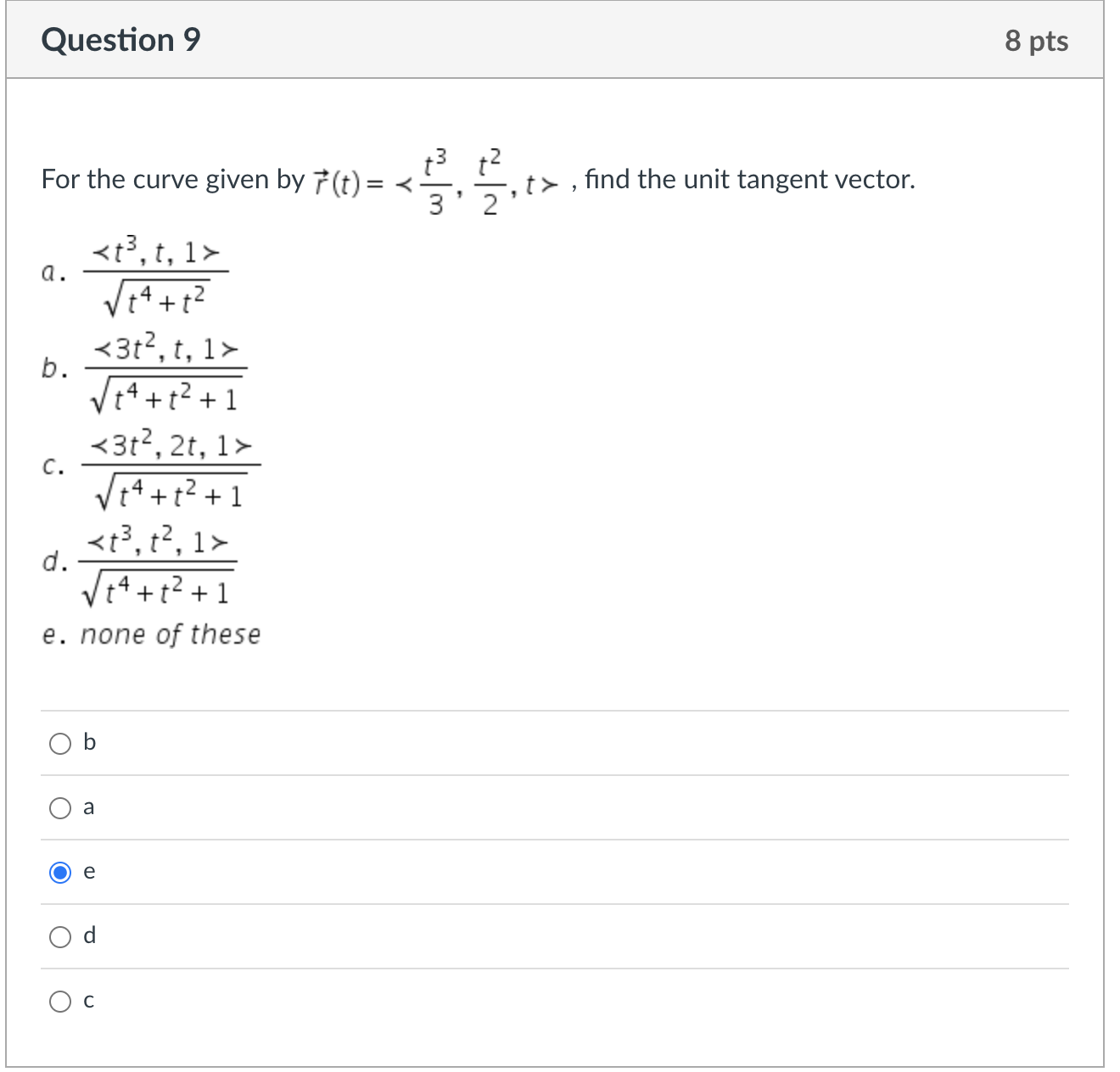 Solved For the curve given by r with rightwards arrow on top | Chegg.com