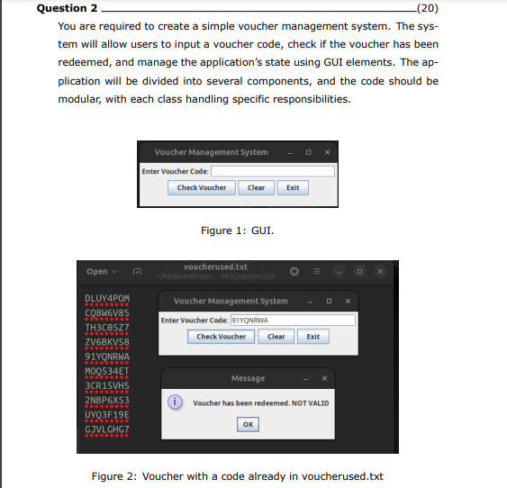 Solved You have been provided with existing java Netbeans | Chegg.com
