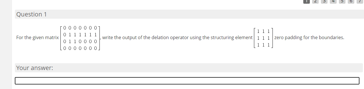 Solved For the given matrix | Chegg.com
